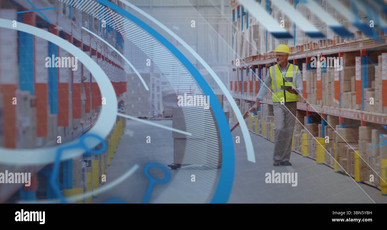 Pushing manual pallet jack hi-res stock photography and images - Alamy