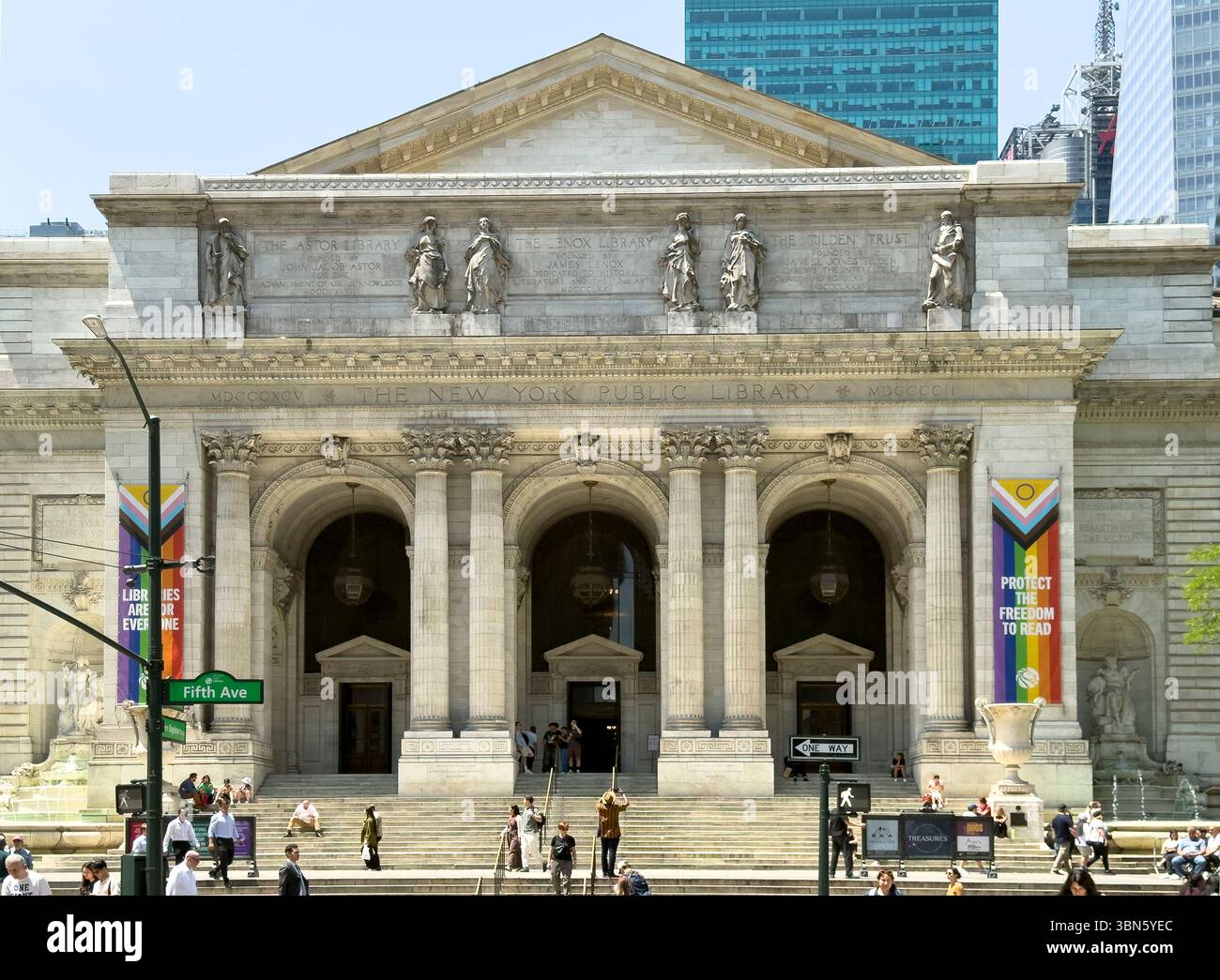 Stephen A. Schwarzman Building, New York Public Library, main branch ...