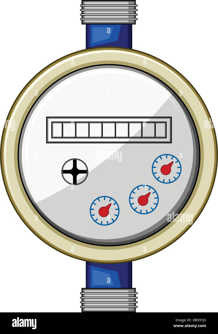 Digital flow meter water hi-res stock photography and images - Alamy