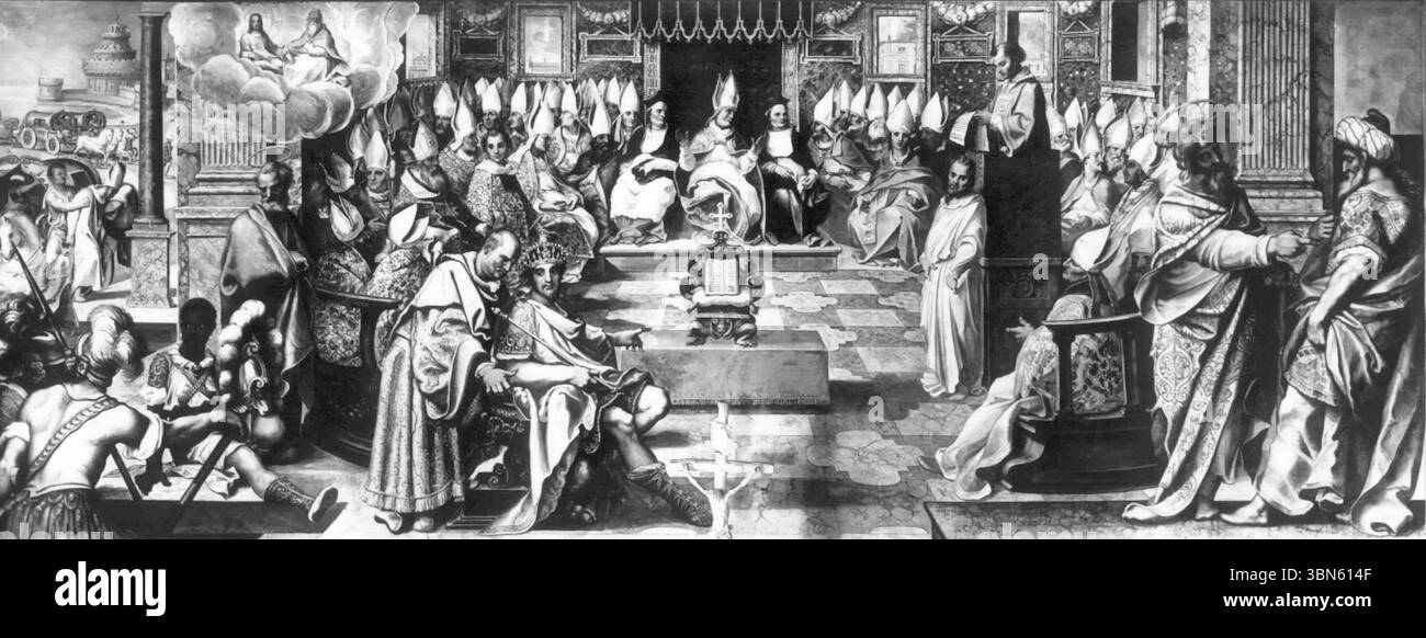 Council of nicaea fresco hi-res stock photography and images - Alamy