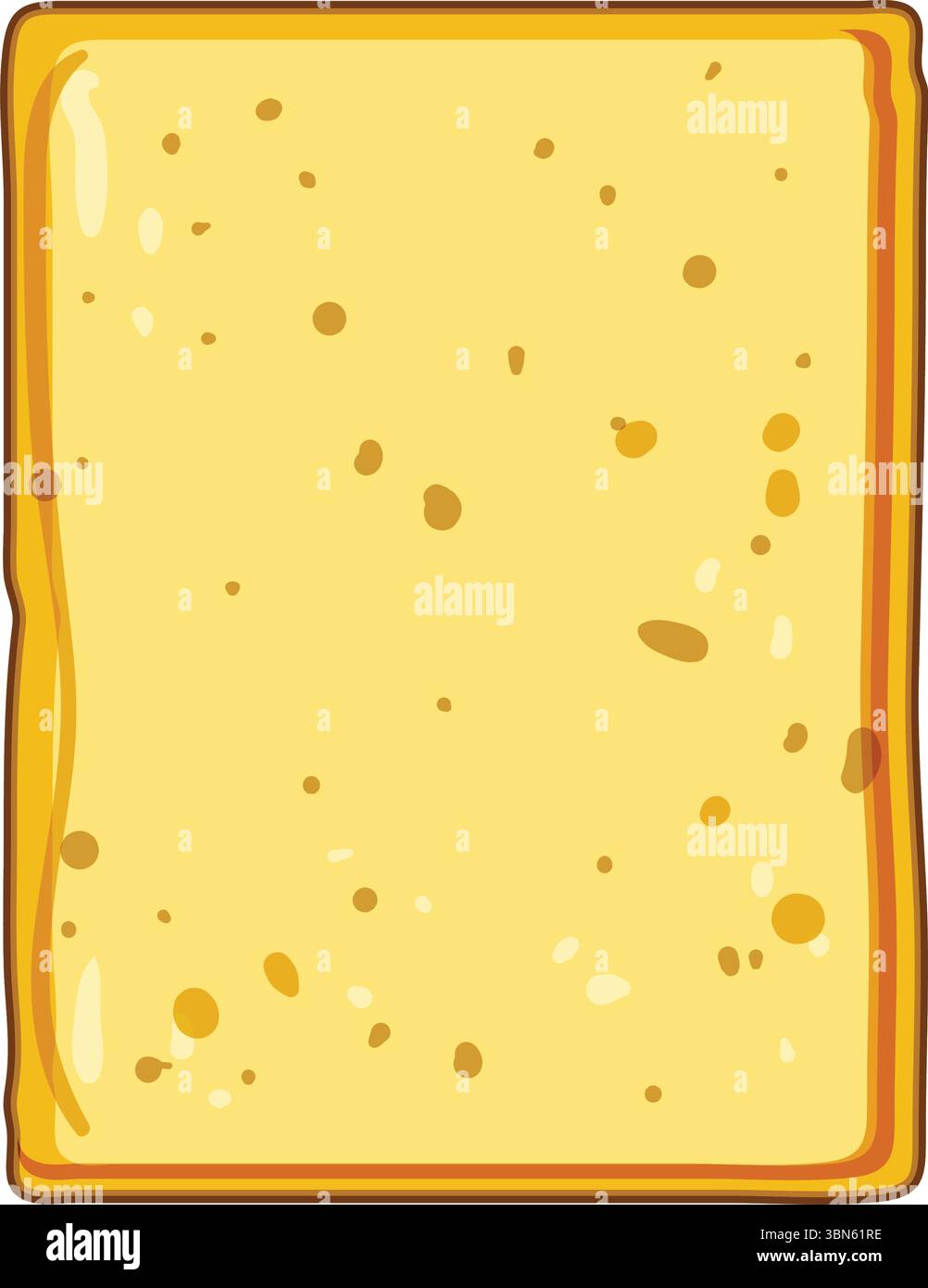 sanitize yellow sponge cartoon vector illustration Stock Vector Image ...