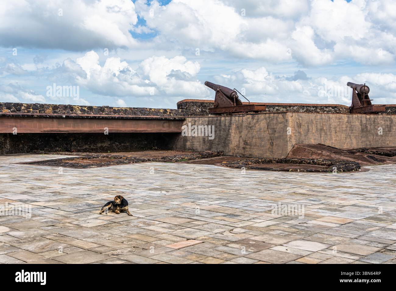 Historic fort called Forte do Presepio aka Forte Castelo do Senhor ...
