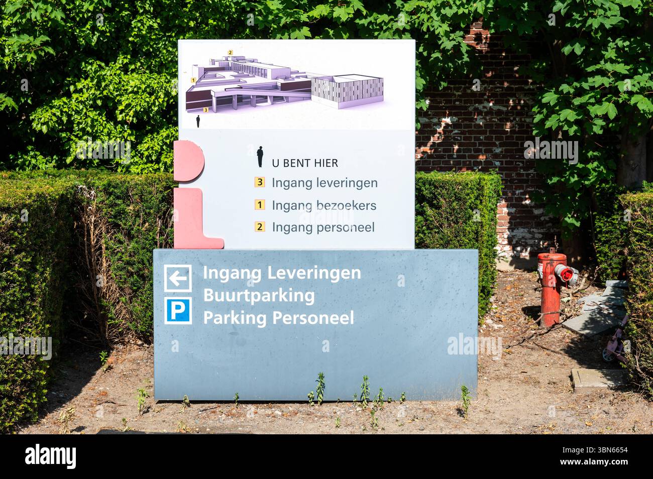 Sign and headquarters of the internet provider Telenet in Mechelen ...