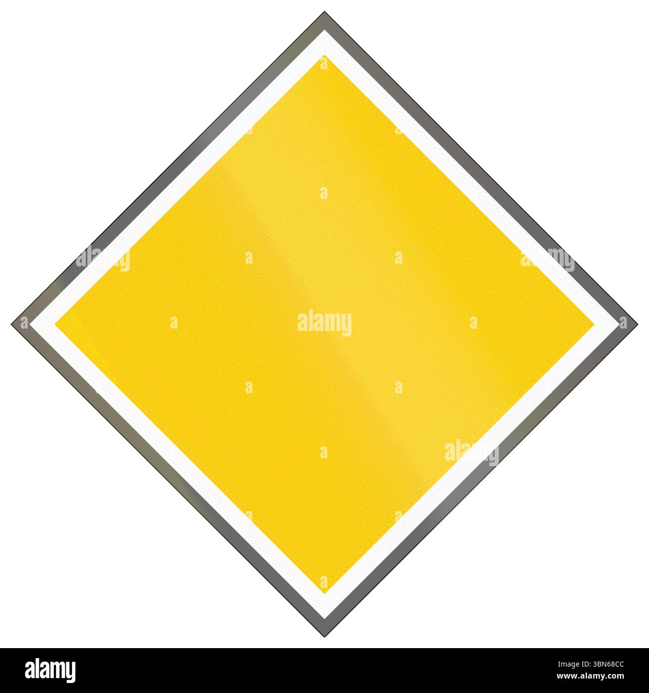 Mandatory stop sign in Cut Out Stock Images & Pictures - Alamy