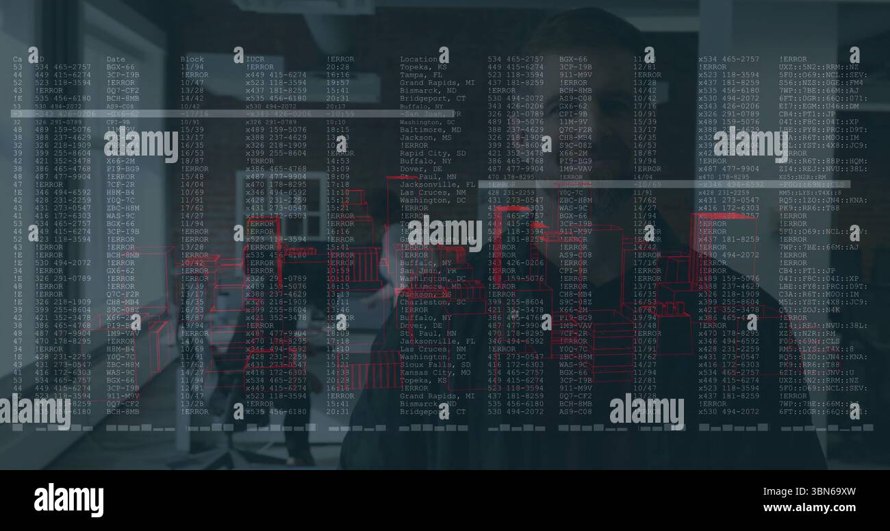 Collaborating colleagues analyzing code and data overlays in meeting ...