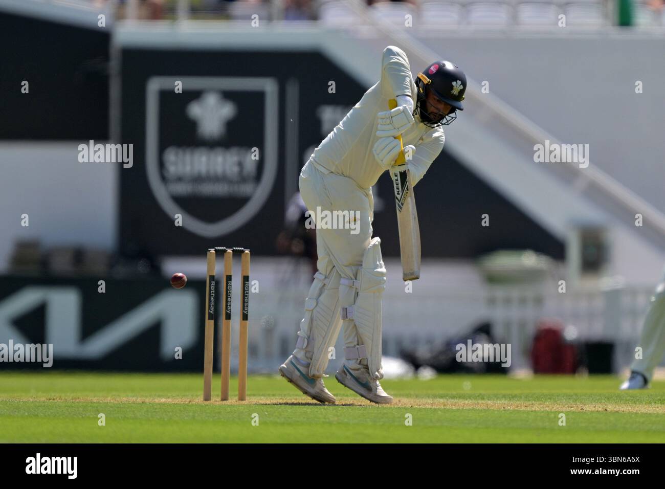 London, England, 30th June, 2025: Ryan Patel of Surrey during the ...