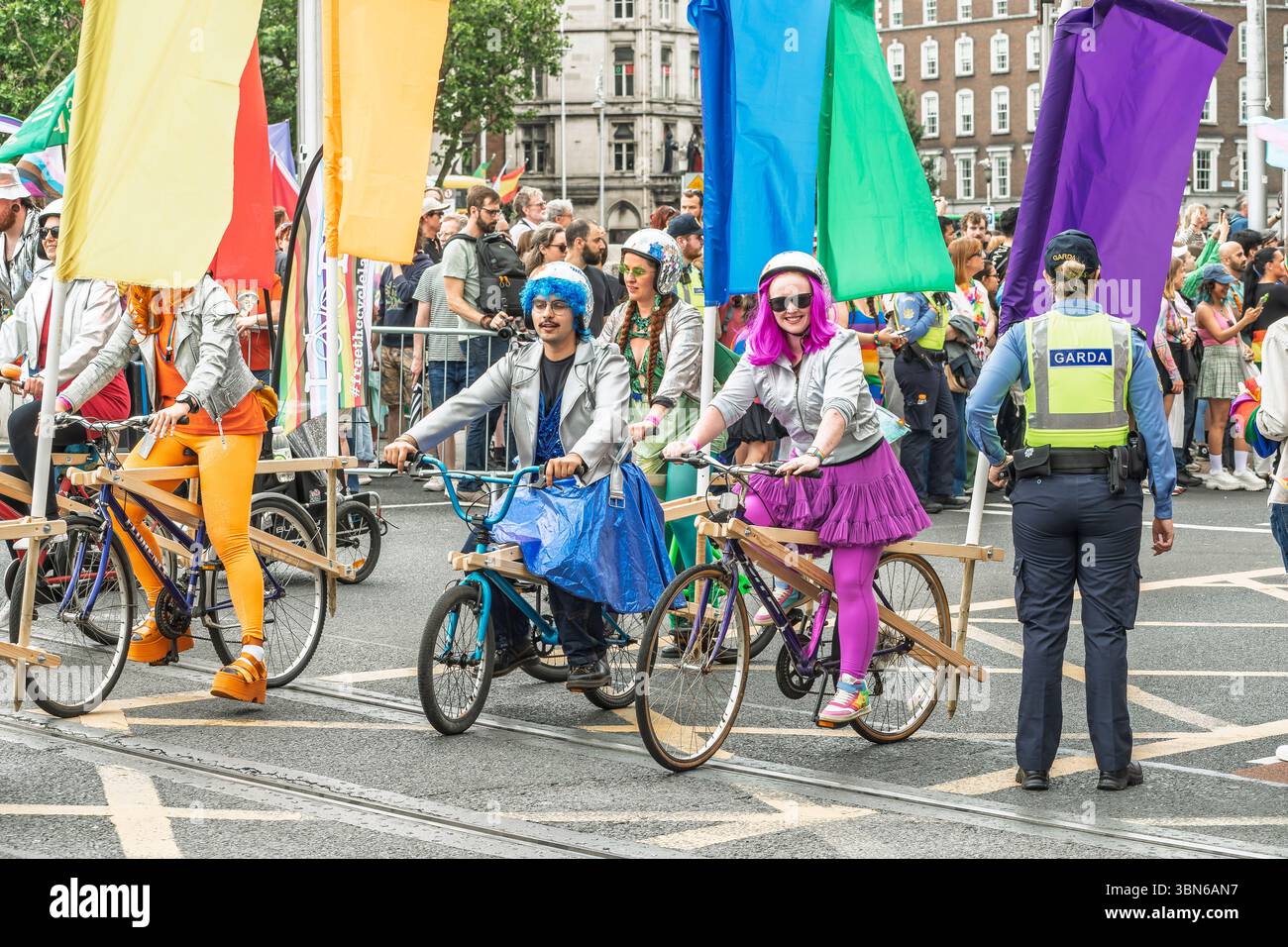 Vibrant Pride parade rolls through Dublin celebrating 10 years of ...