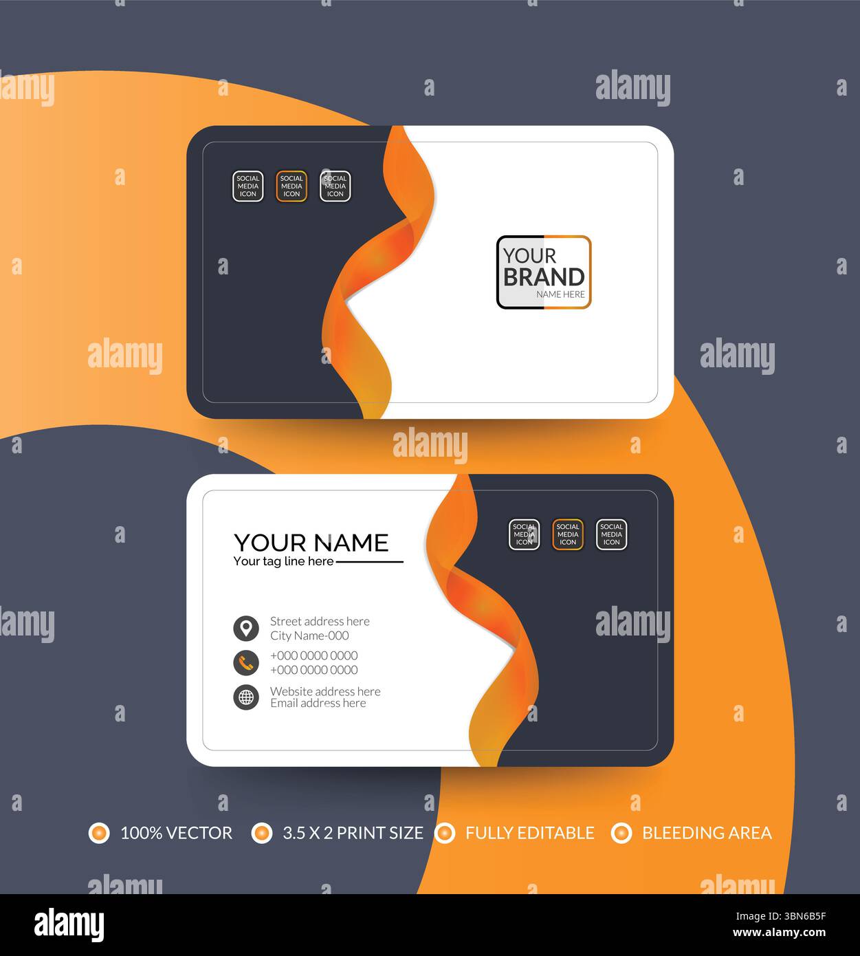 Yellow paper label card Stock Vector Images - Alamy