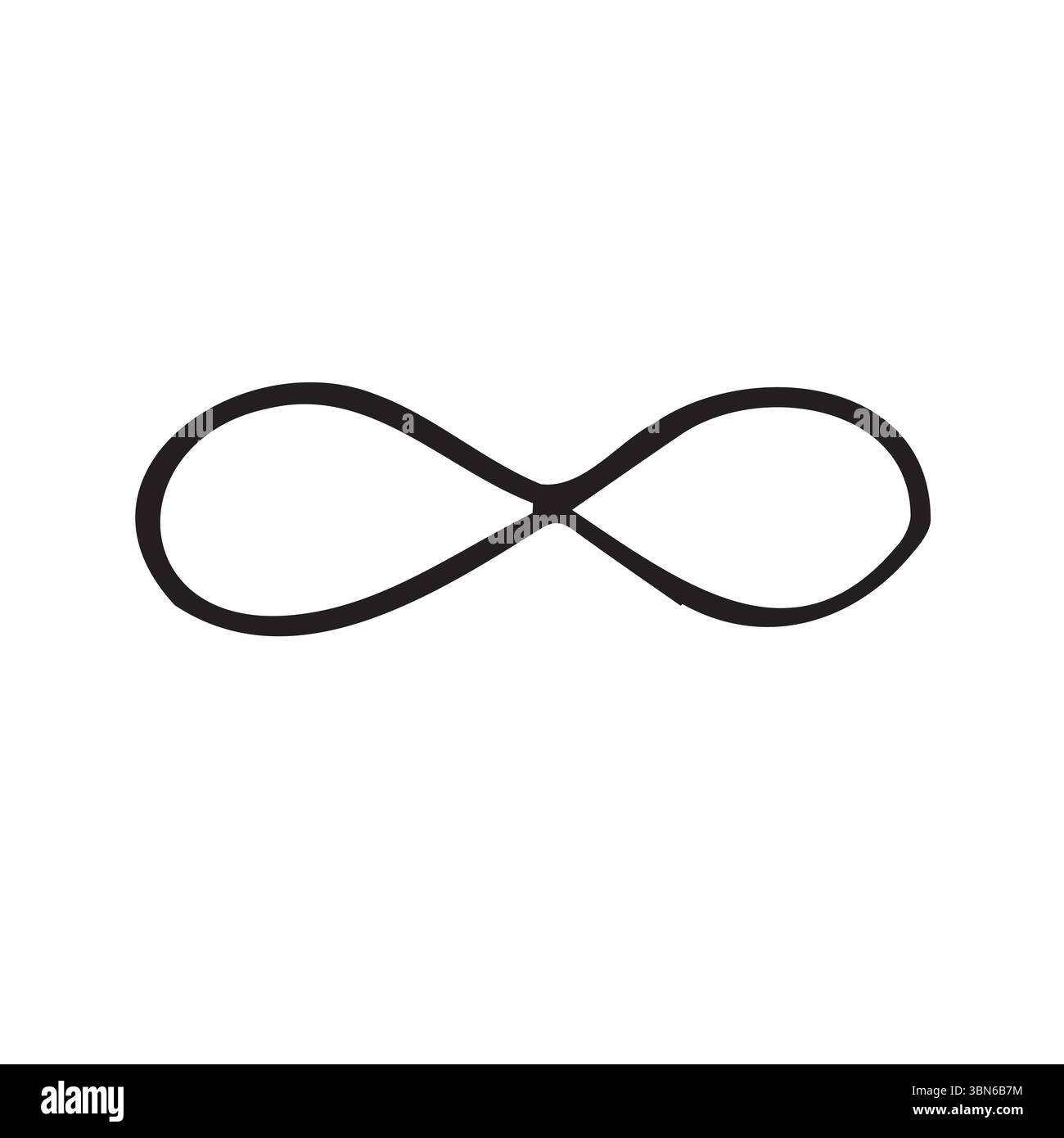 Vector hand drawn sketch eternal endless sign Stock Vector Image & Art ...