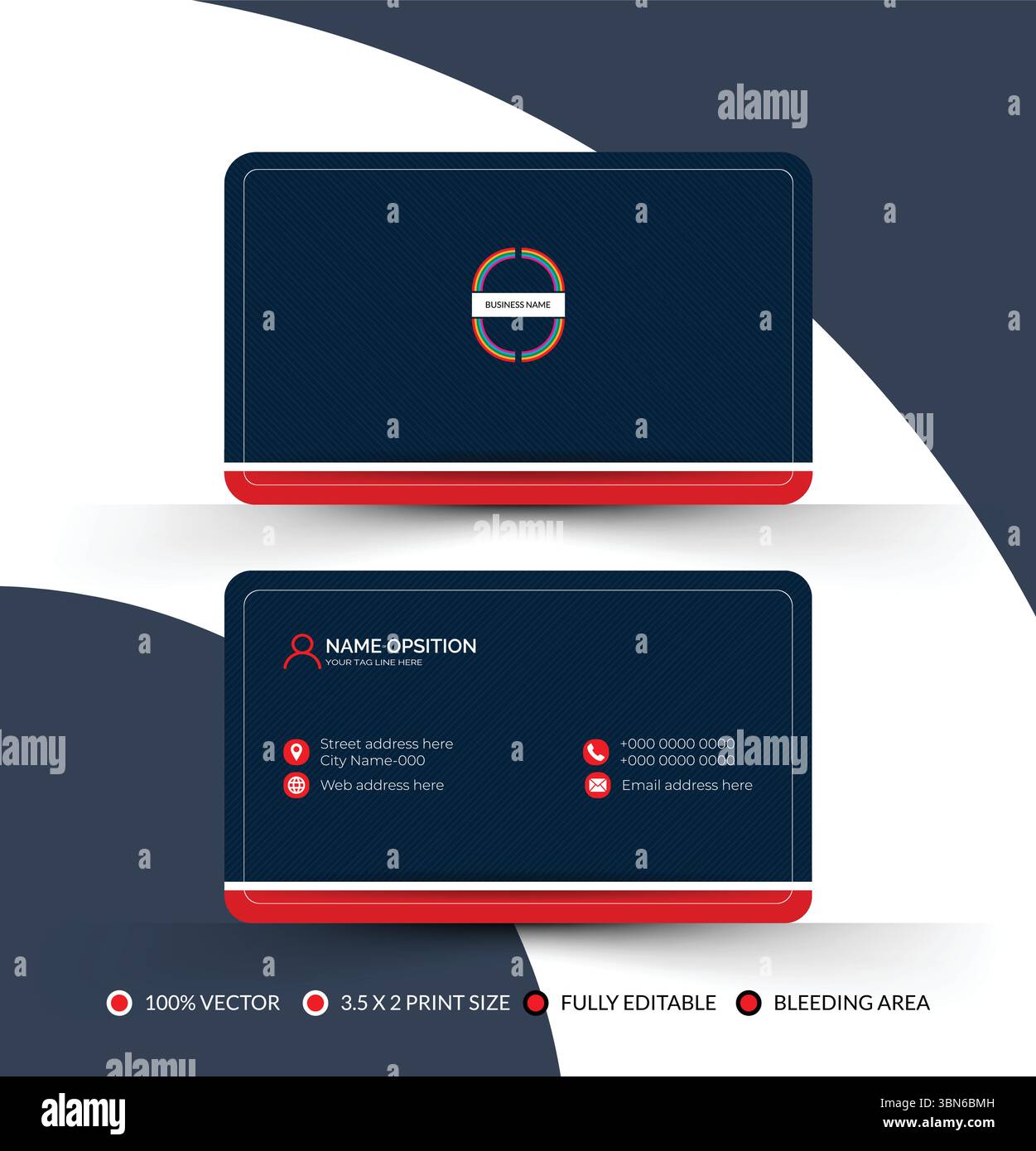 Graphic card template Stock Vector Images - Alamy