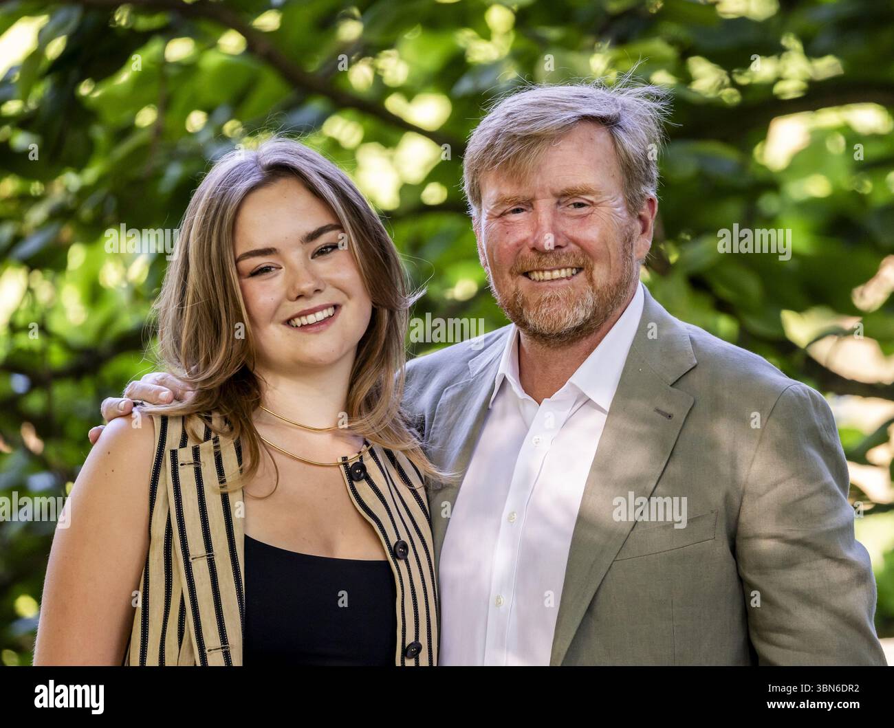 DEN HAAG - Princess Ariane and King Willem-Alexander during the ...