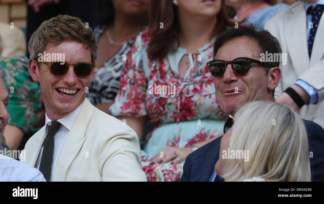 London, UK. 30th June, 2025. Actors Eddie Redmayne and Jason Isaacs ...