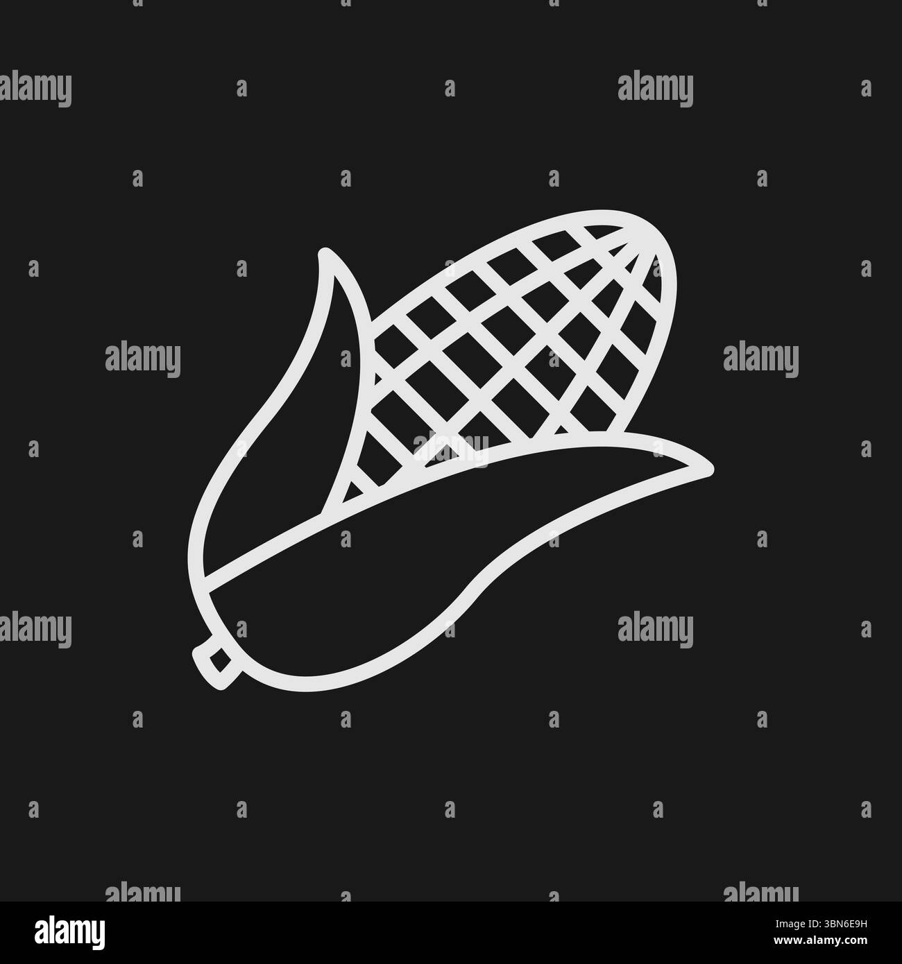 Corn on the Cob Icon for Agriculture, Sweetcorn Recipes, and Farming ...