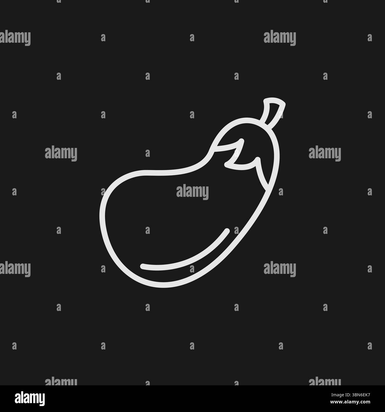 Garden brinjal Black and White Stock Photos & Images - Alamy