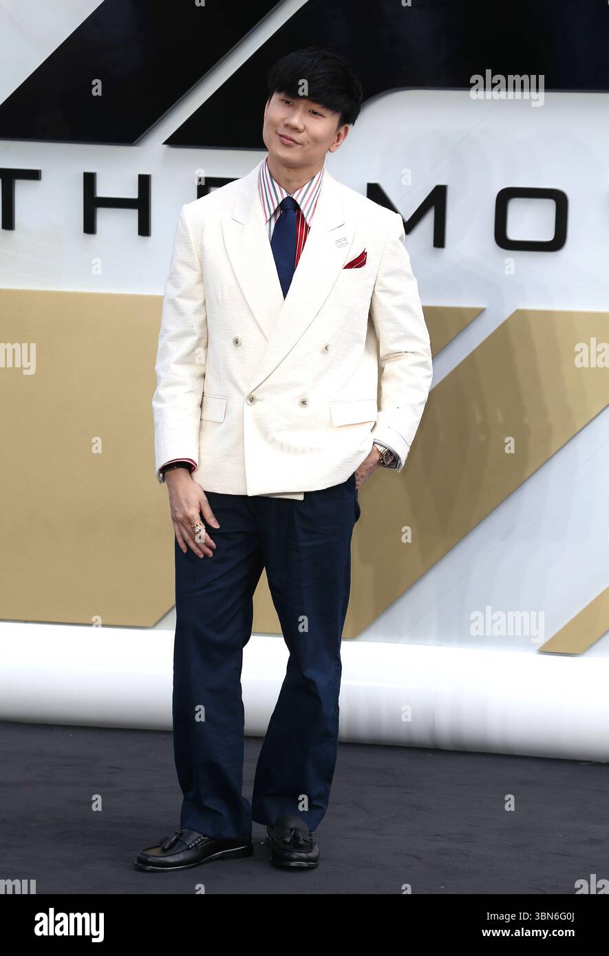 JJ Lin attends the F1 The Movie European premiere at Cineworld ...