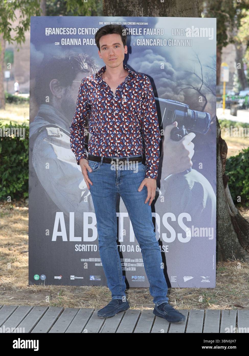 Rome, Casa del Cinema, photocall film "Albatross". In the photo: Luca ...