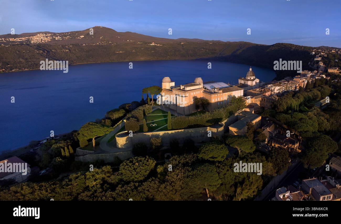 Papal summer residence in Castel Gandolfo, outside Rome,2025 Stock ...