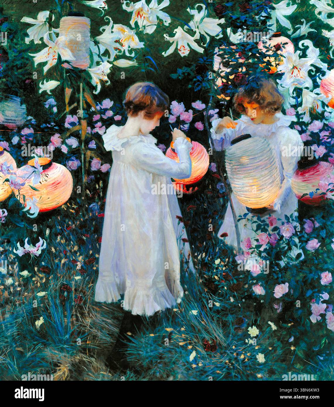 Carnation, Lily, Lily, Rose by John Singer Sargent, 1885-1886 ...
