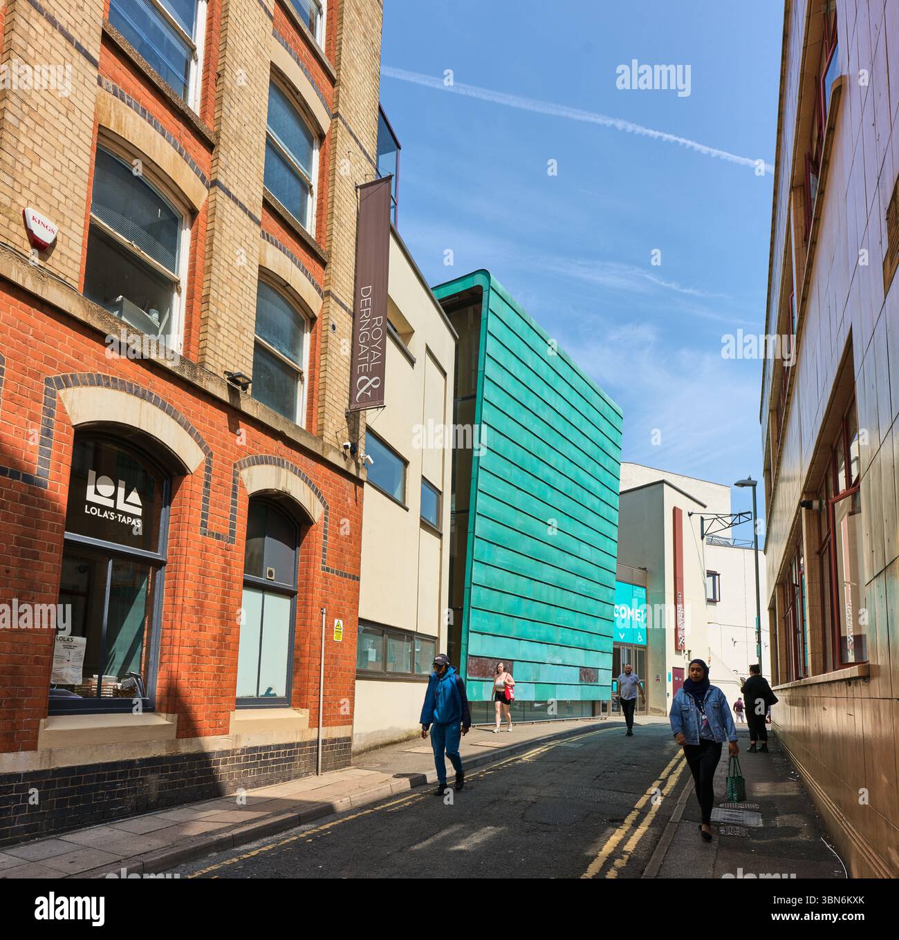 Royal and Derngate theatre, Northampton, England Stock Photo - Alamy