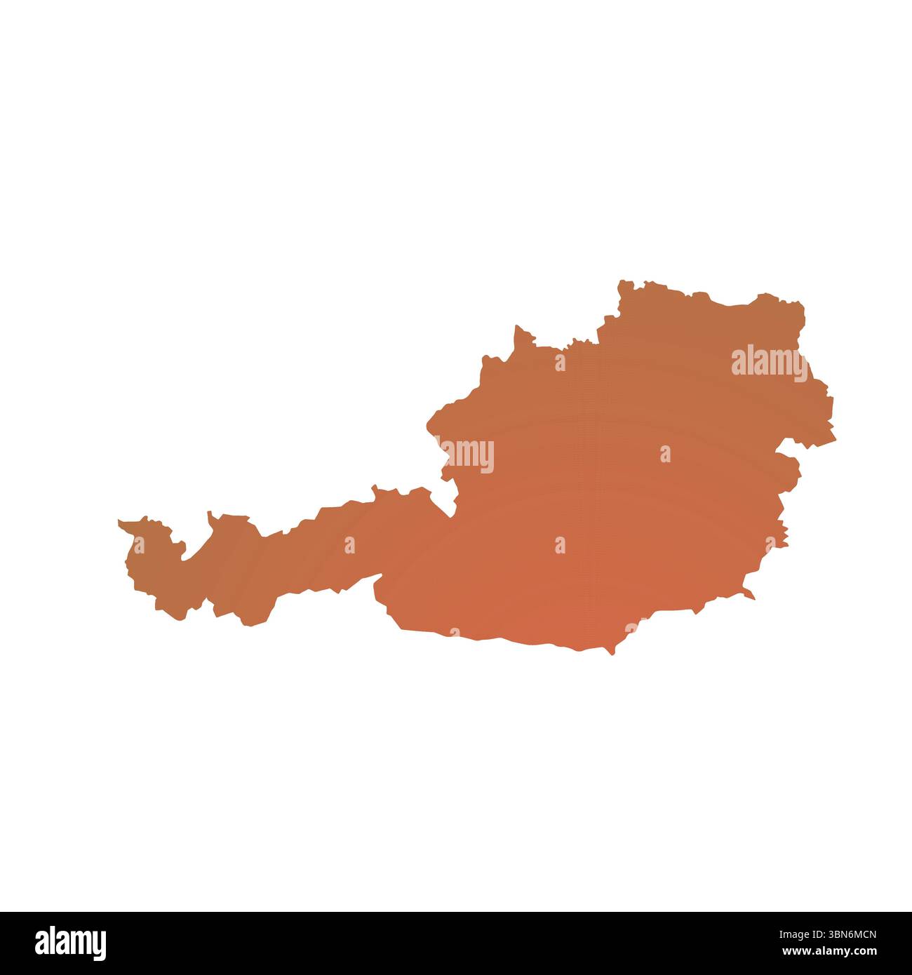 Map of Austria, sign silhouette. World Map Globe. Vector Illustration ...