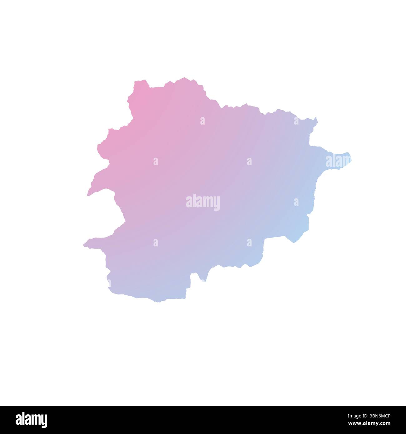 Map of Andorra, sign silhouette. World Map Globe. Vector Illustration ...