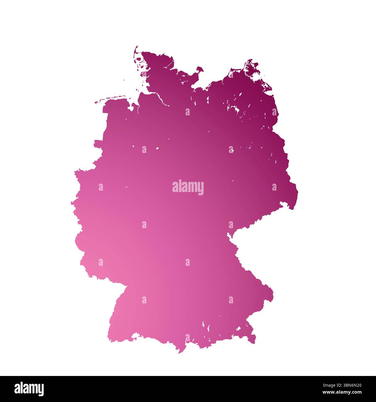 Map of Germany, sign silhouette. World Map Globe. Vector Illustration ...