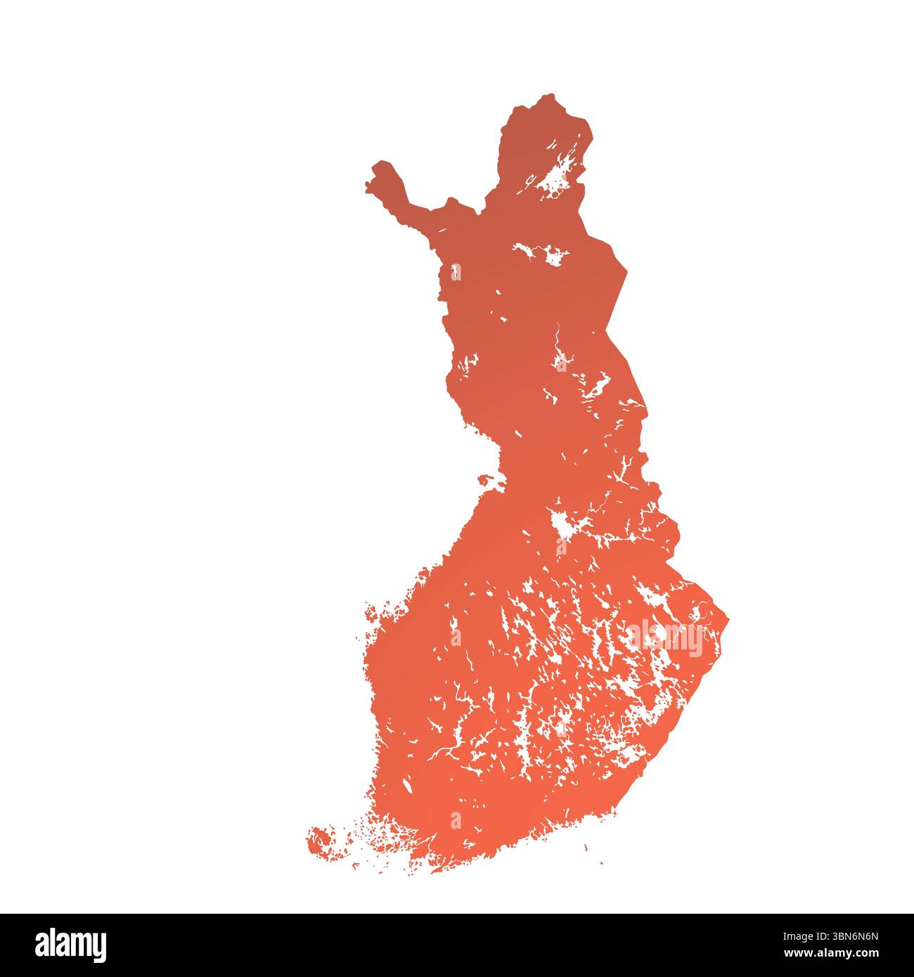 Map of Finland, sign silhouette. World Map Globe. Vector Illustration ...