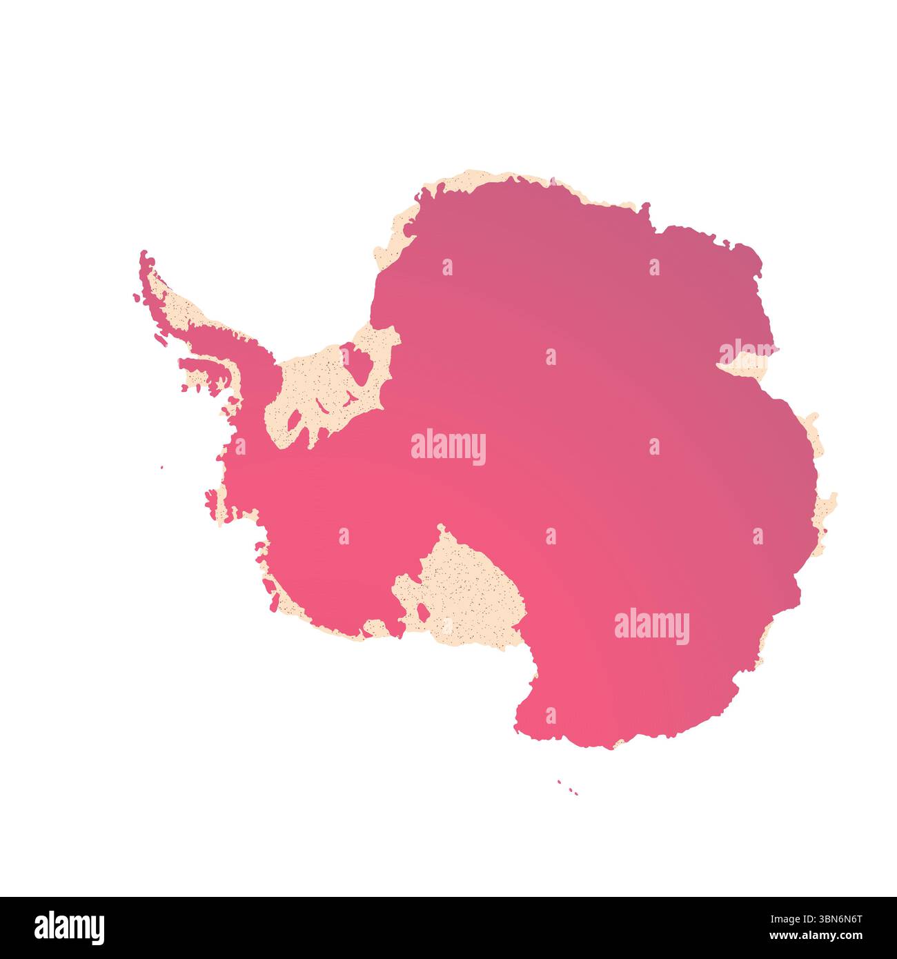 Map of Antarctica, sign silhouette. World Map Globe. Vector ...
