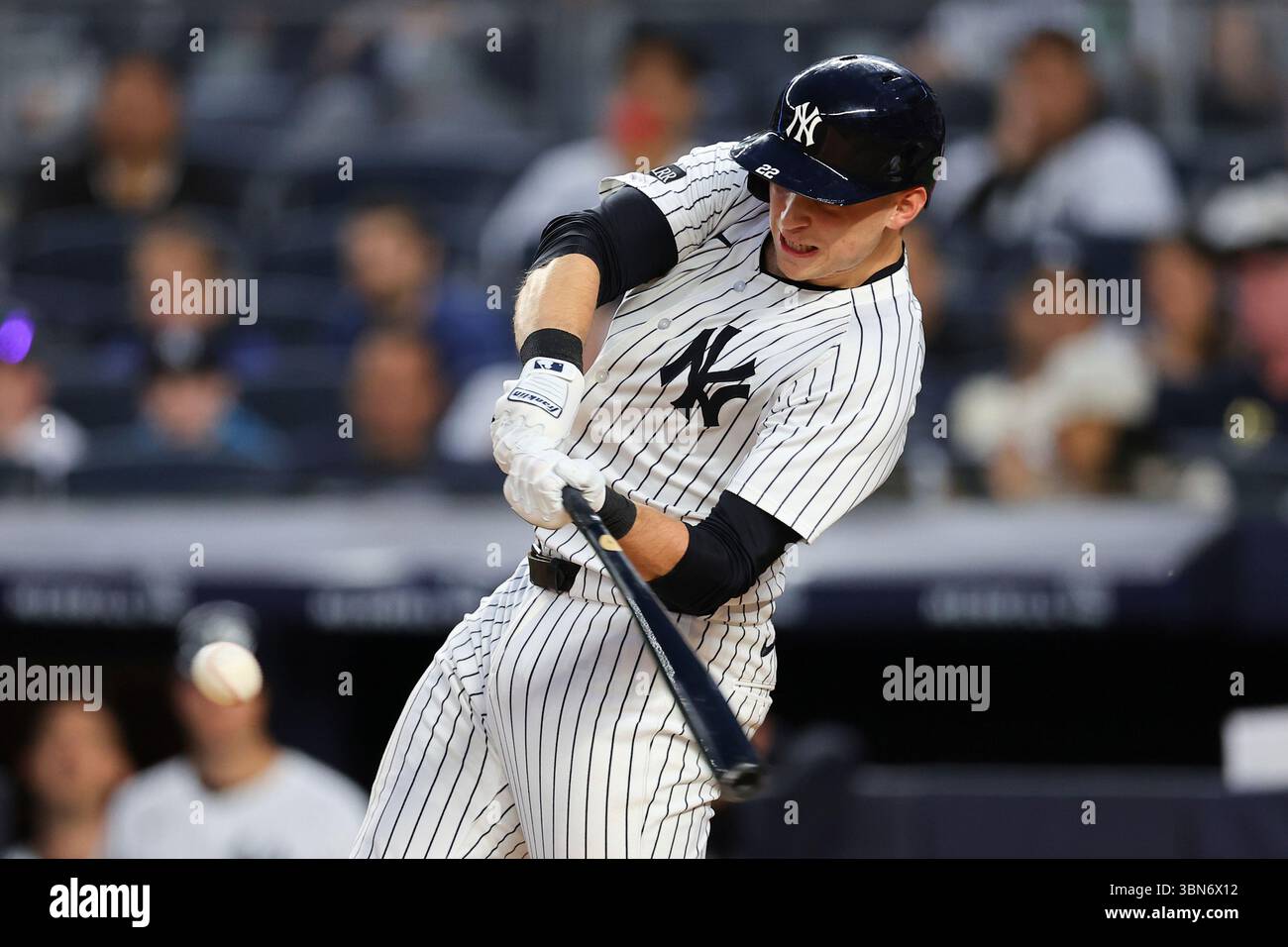 BRONX, NY - JUNE 27: Ben Rice #22 of the New York Yankees during the ...