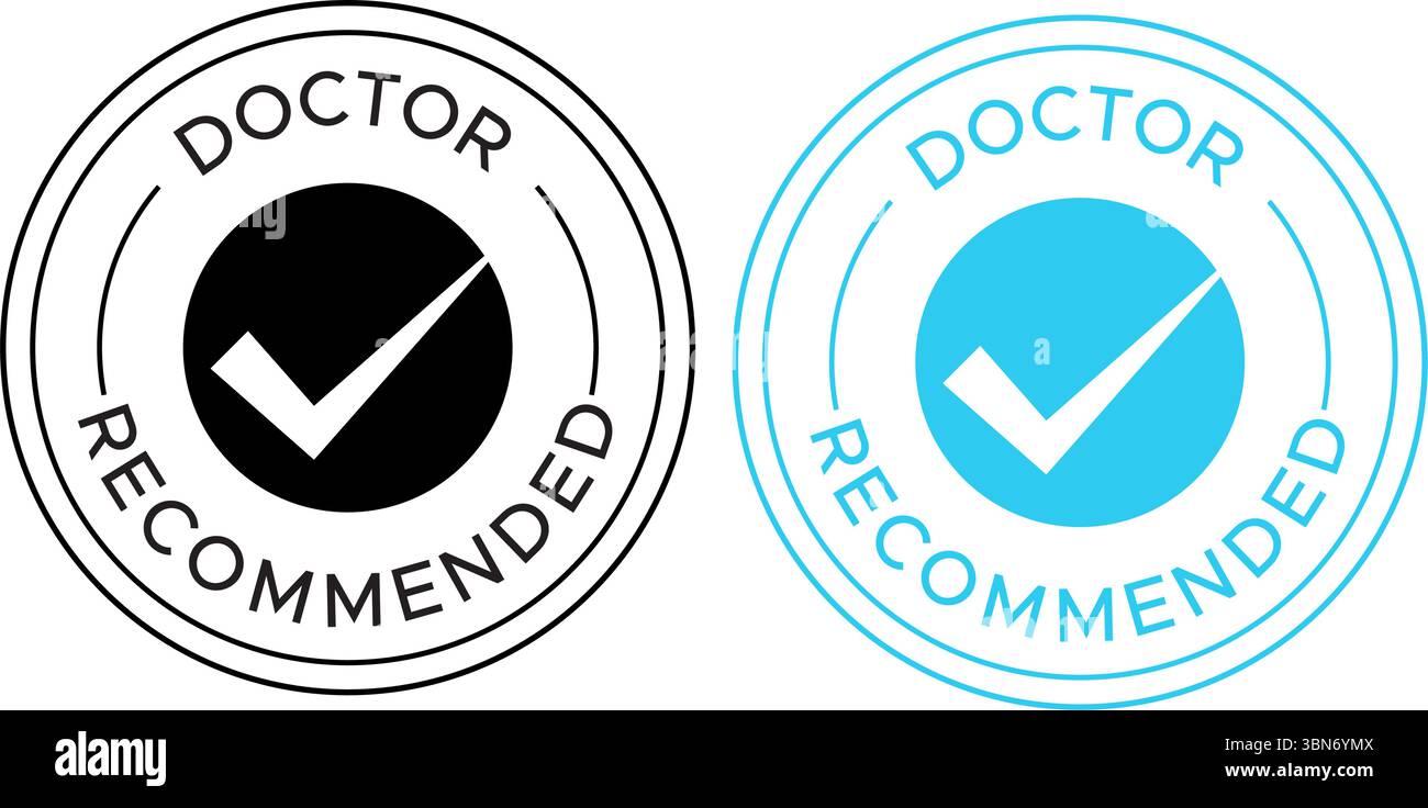 Endorsement badge Stock Vector Images - Alamy