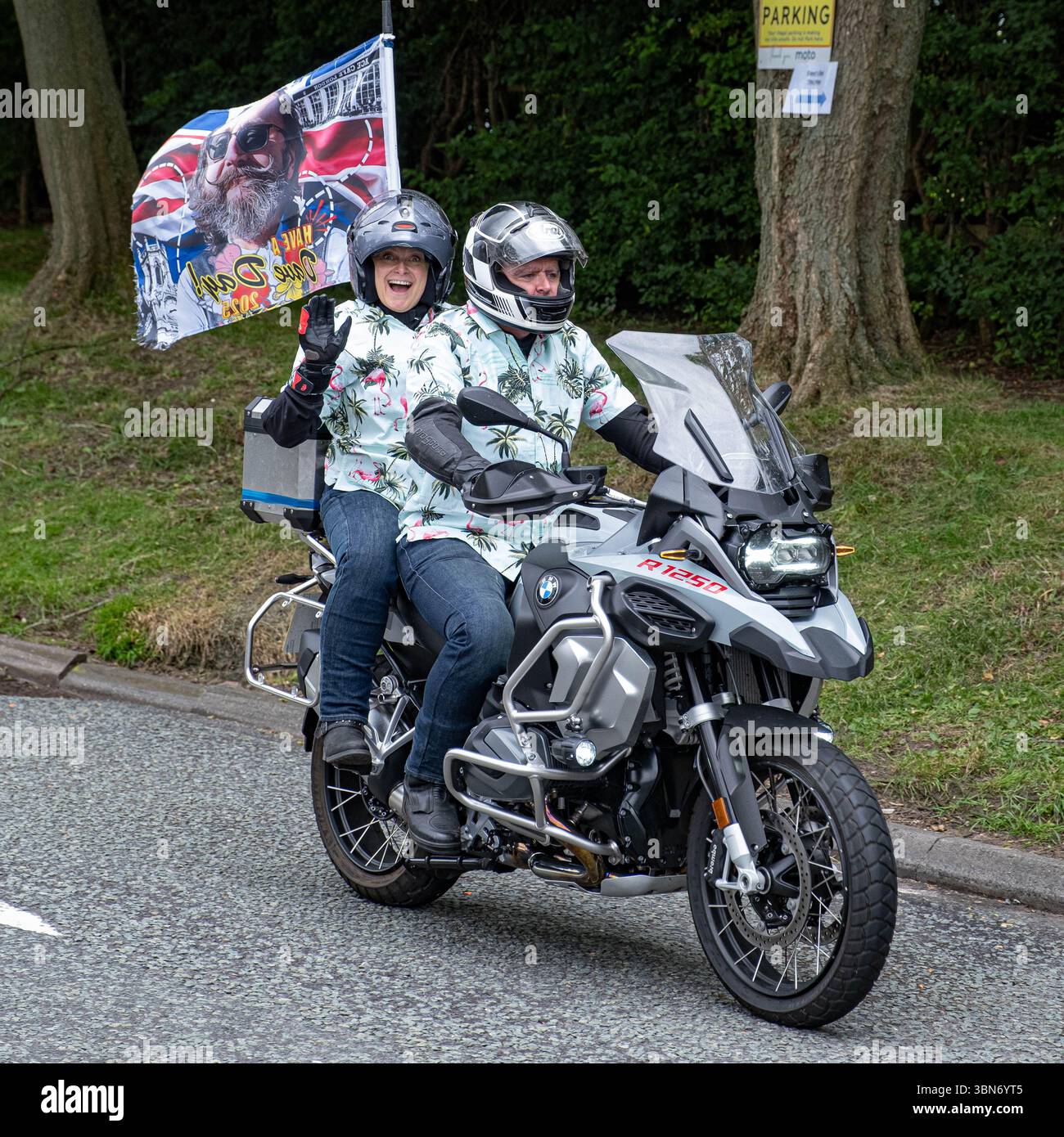 Knutsford M6 Services (Nth), UK. 21st June 2025. Thousands of Bikers ...