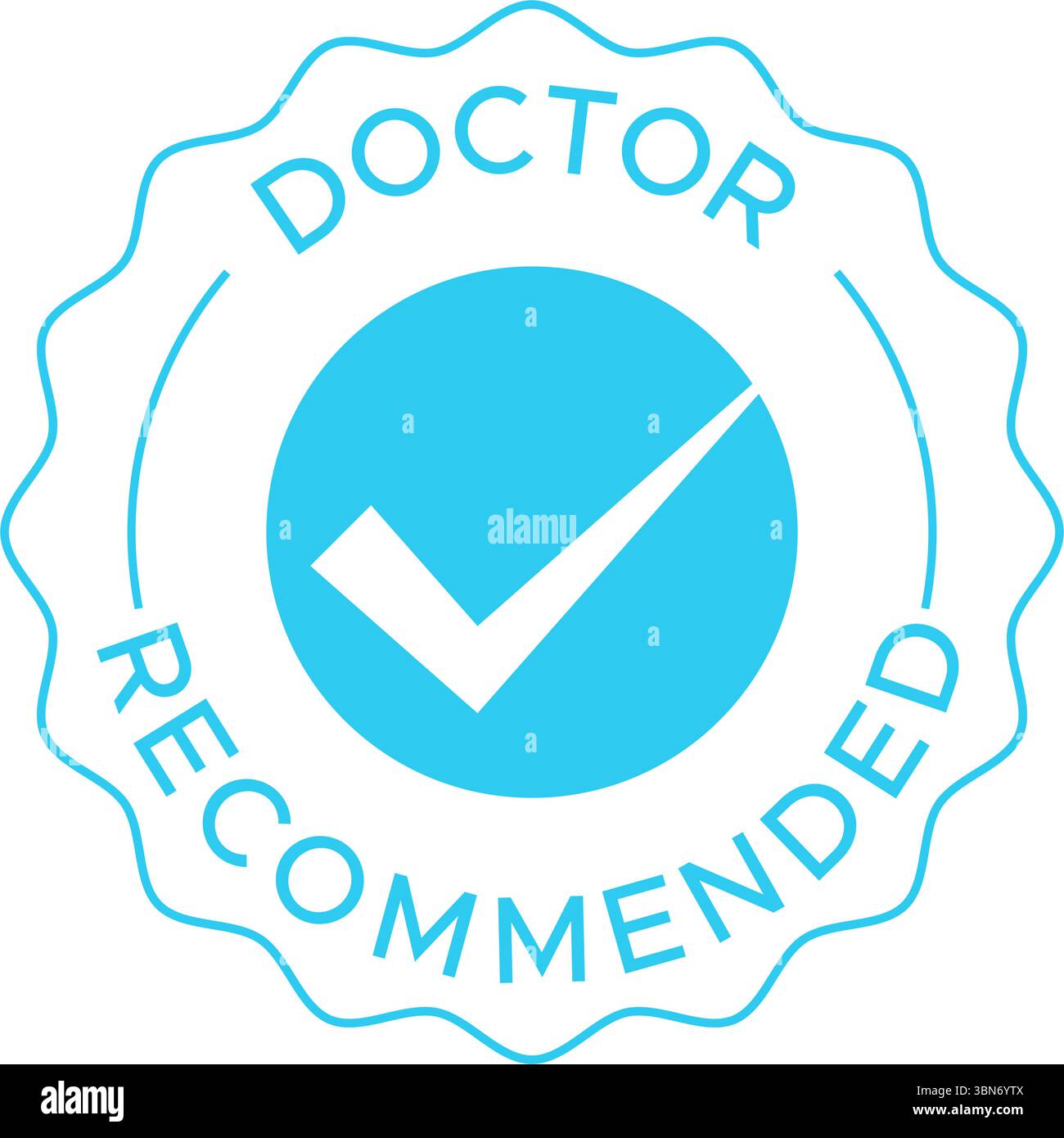 Recommended stamp badge vector Stock Vector Images - Alamy
