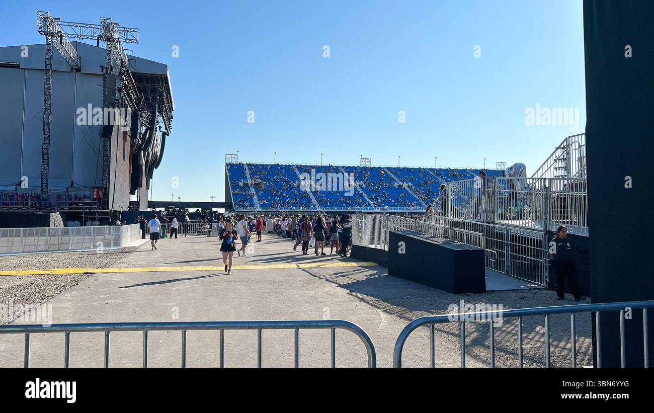 Toronto, Canada - June 29, 2025: Stray Kids concert scene at Rogers ...