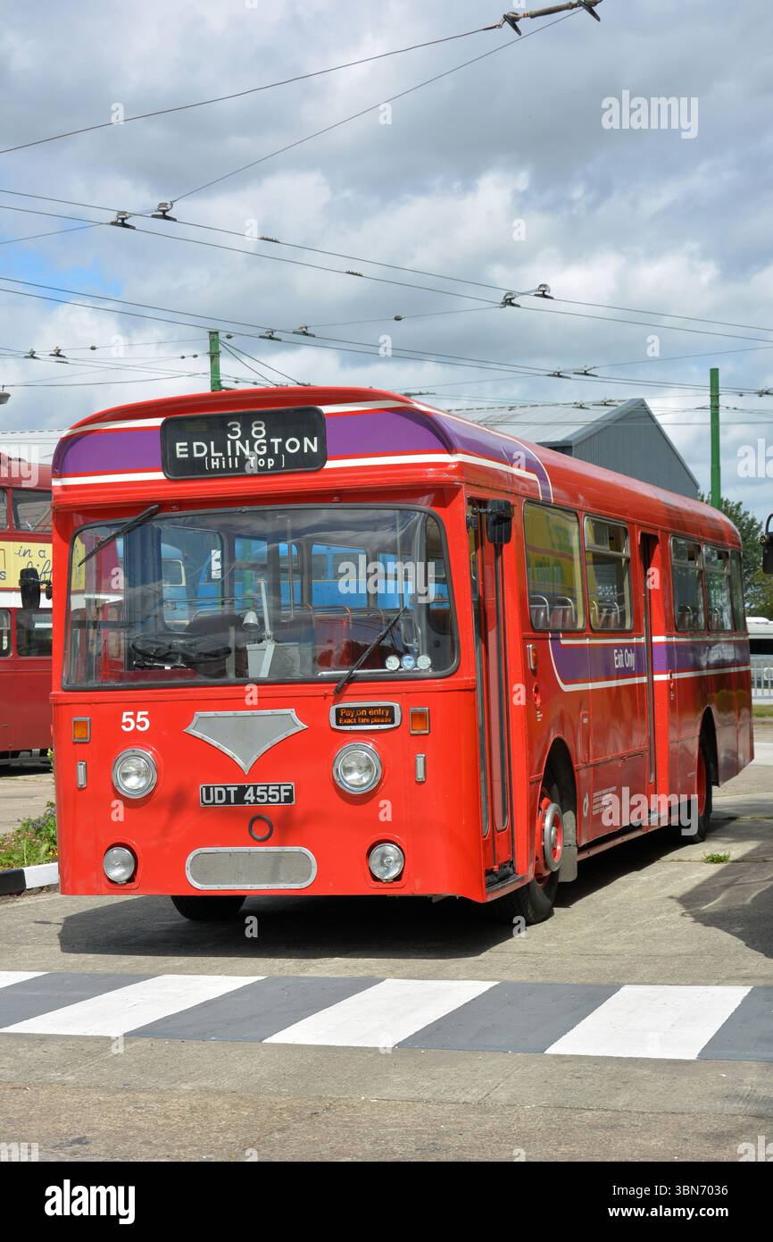 Ex Doncaster Corporation Leyland Royal Tiger Cub single decker bus ...