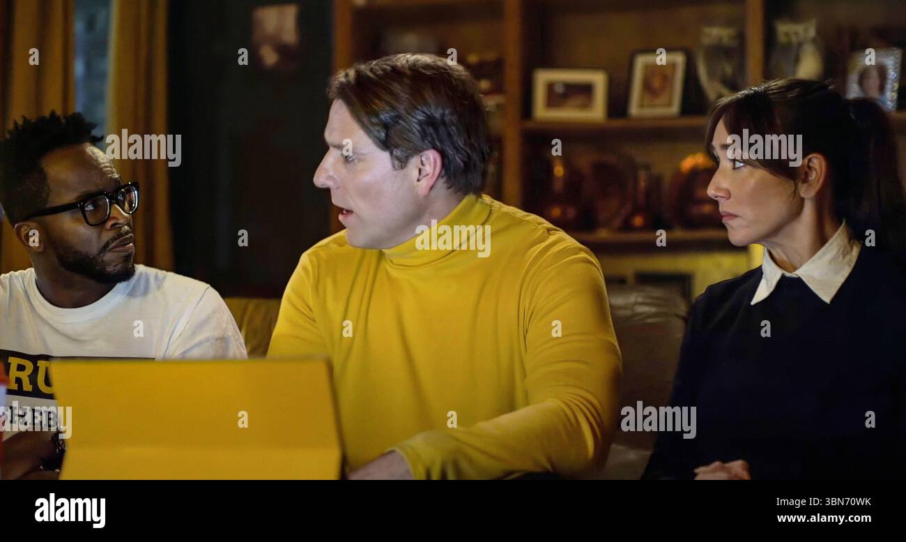 DON'T TELL LARRY, from left: Kenneth Mosley, Kiel Kennedy, Patty ...