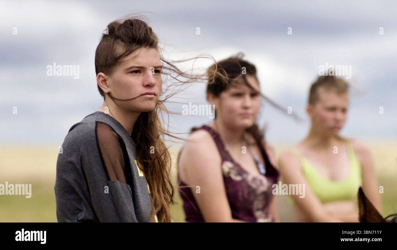 EAST OF WALL, Porshia Zimiga (left), 2025. © Sony Pictures Classics ...