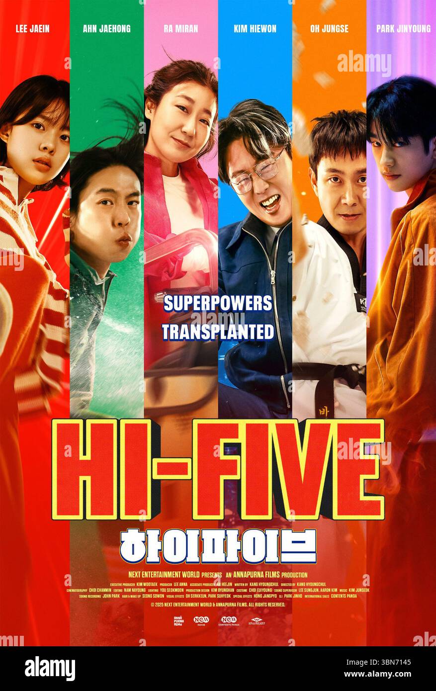 HIGH FIVE, (aka HIGH-FIVE, aka HAIPAIBEU), poster, from left: LEE Jae ...