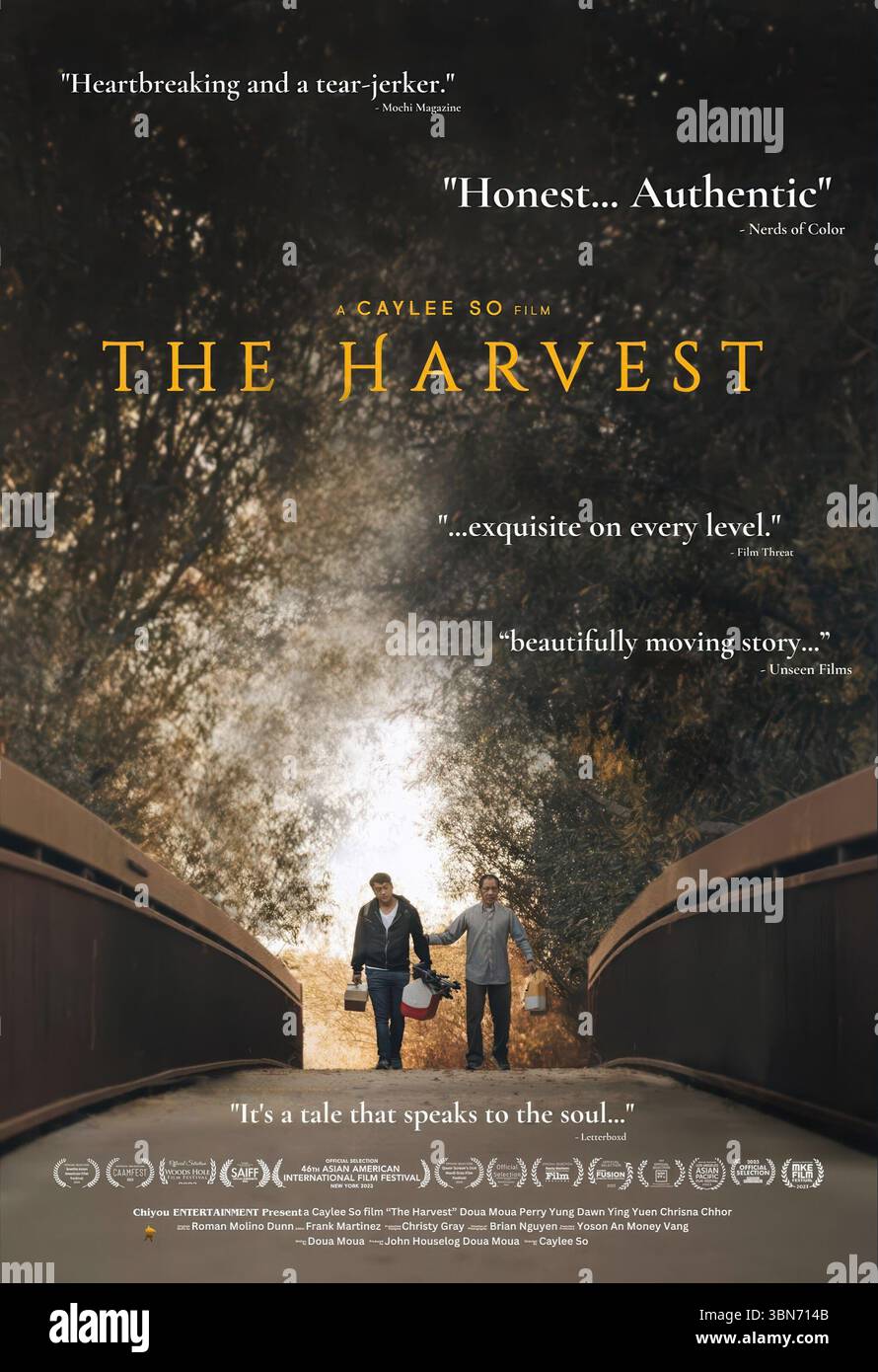 THE HARVEST, poster, from left: Doua Moua, Perry Yung, 2023. © Freestyle Digital Media ...