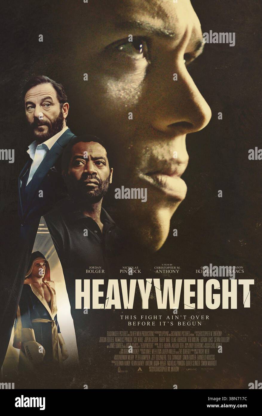 HEAVYWEIGHT, poster, from top: Jordan Bolger, Jason Isaacs, Nicholas ...