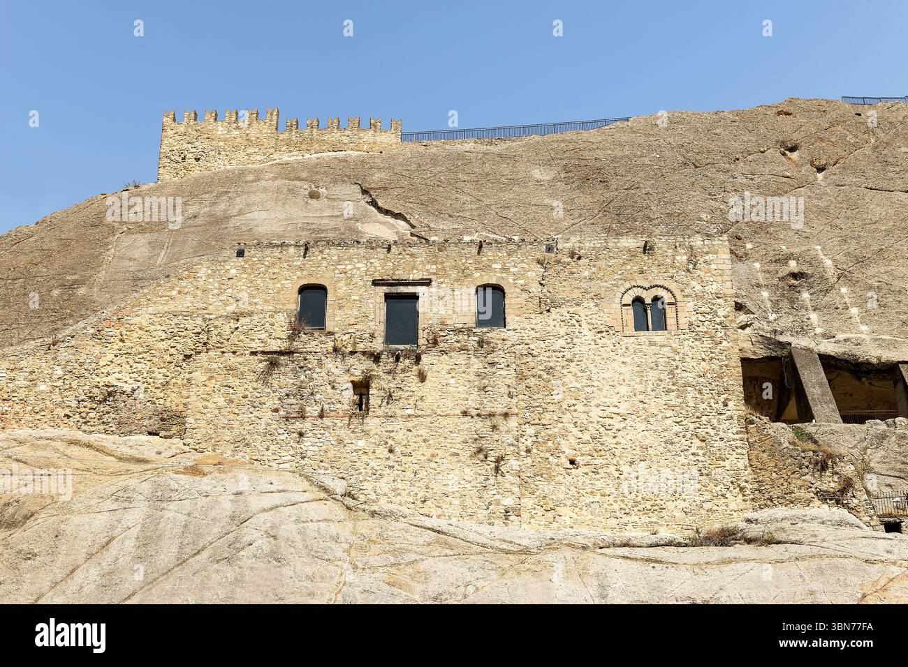 Architectural Views of The Ruins of Sperlinga Castle (Castello di ...