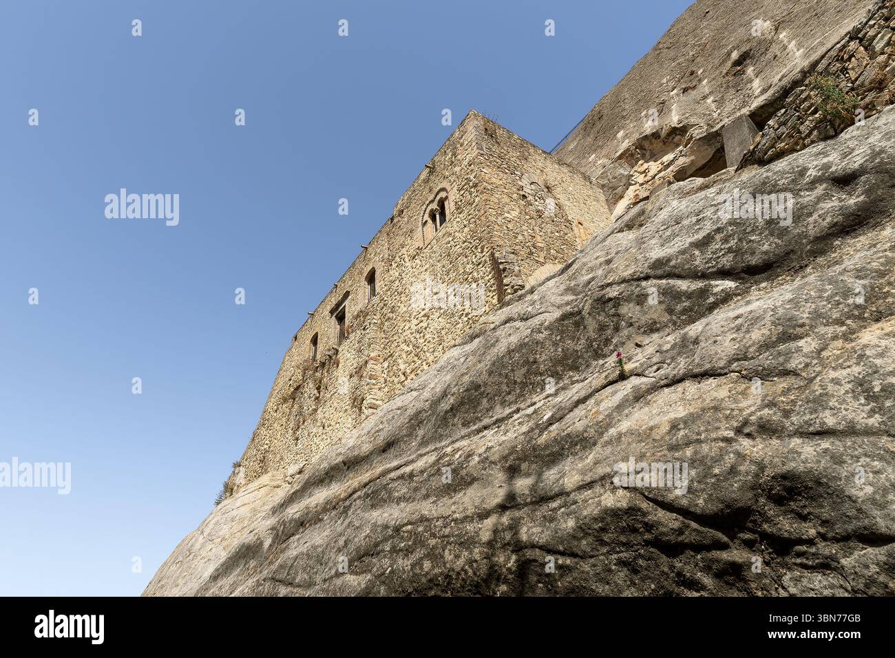 Architectural Views of The Ruins of Sperlinga Castle (Castello di ...