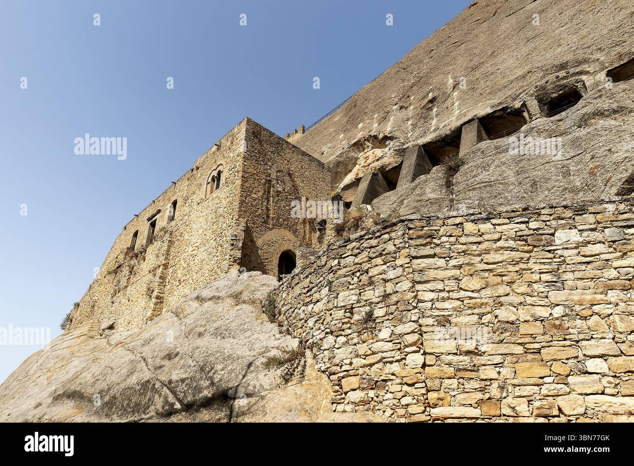 Architectural Views of The Ruins of Sperlinga Castle (Castello di ...
