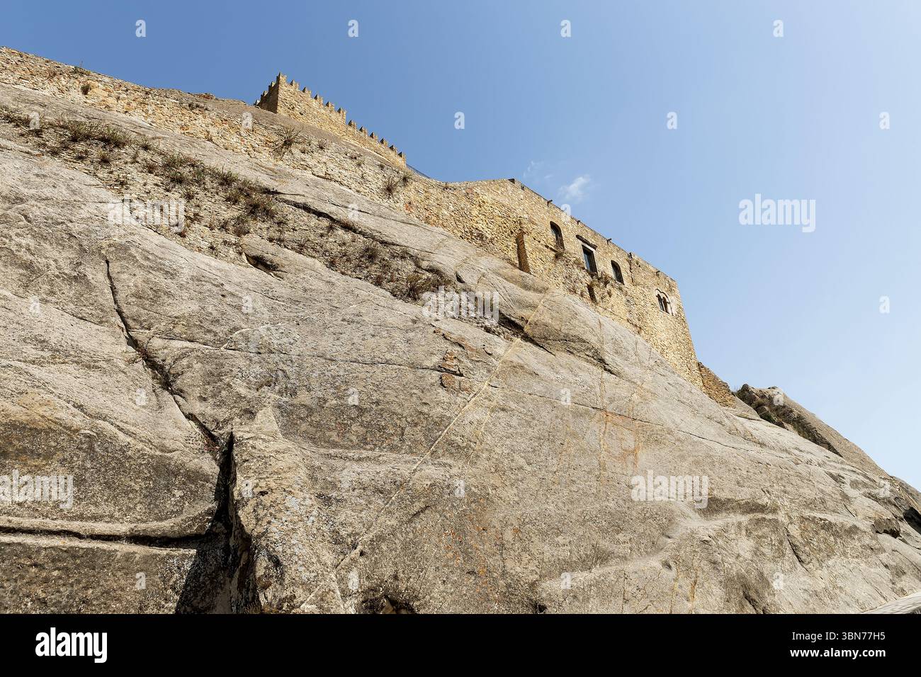 Architectural Views of The Ruins of Sperlinga Castle (Castello di ...