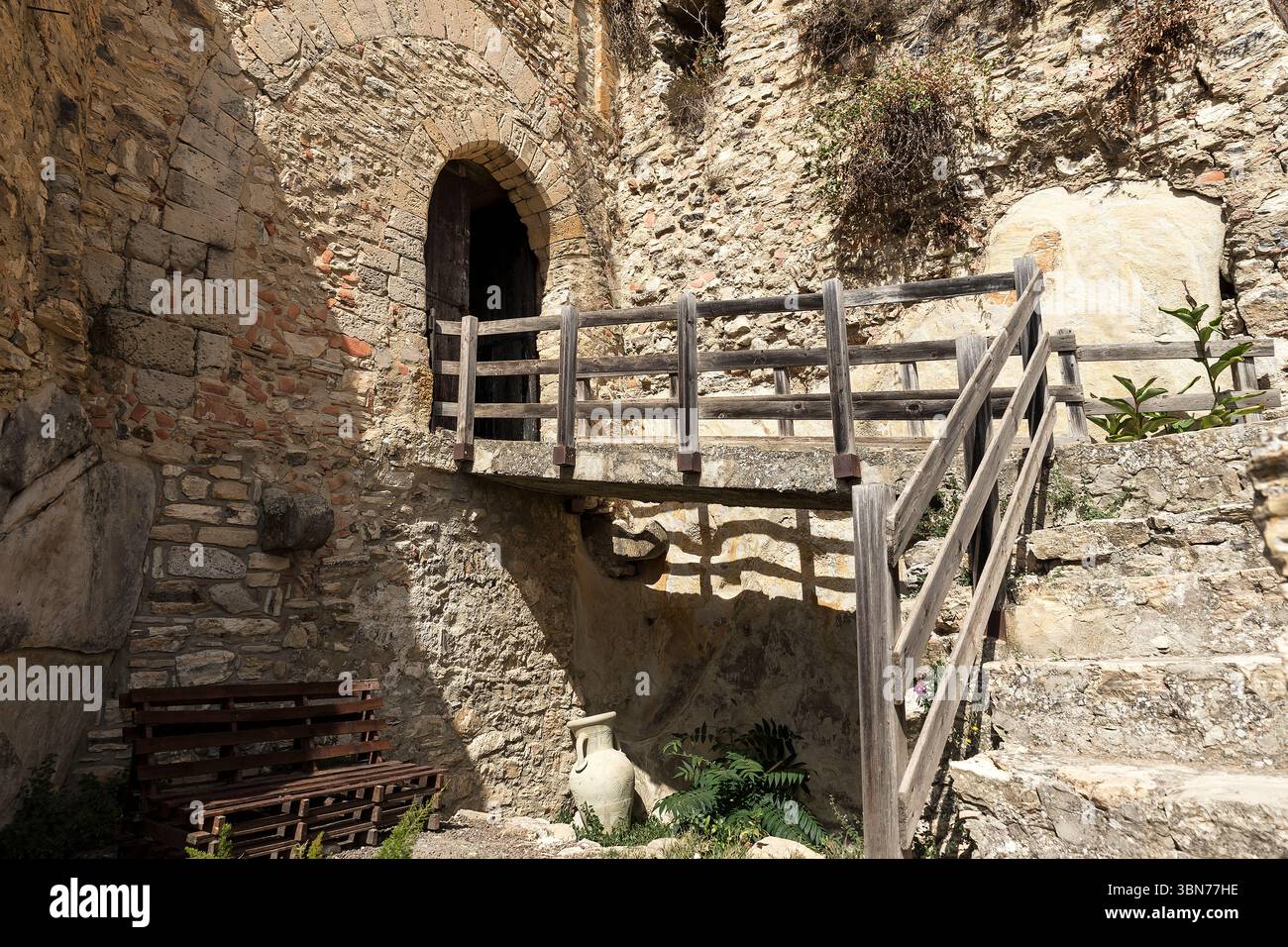 Architectural Views of The Ruins of Sperlinga Castle (Castello di ...