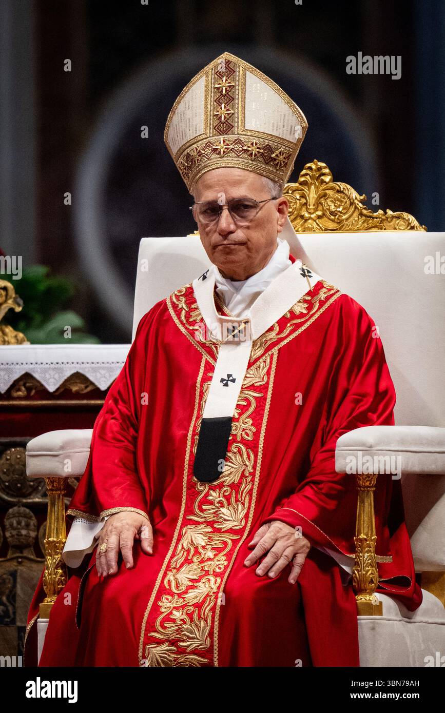 Pope Leo XIV celebrates Holy Mass on the Solemnity of Saints Peter and ...