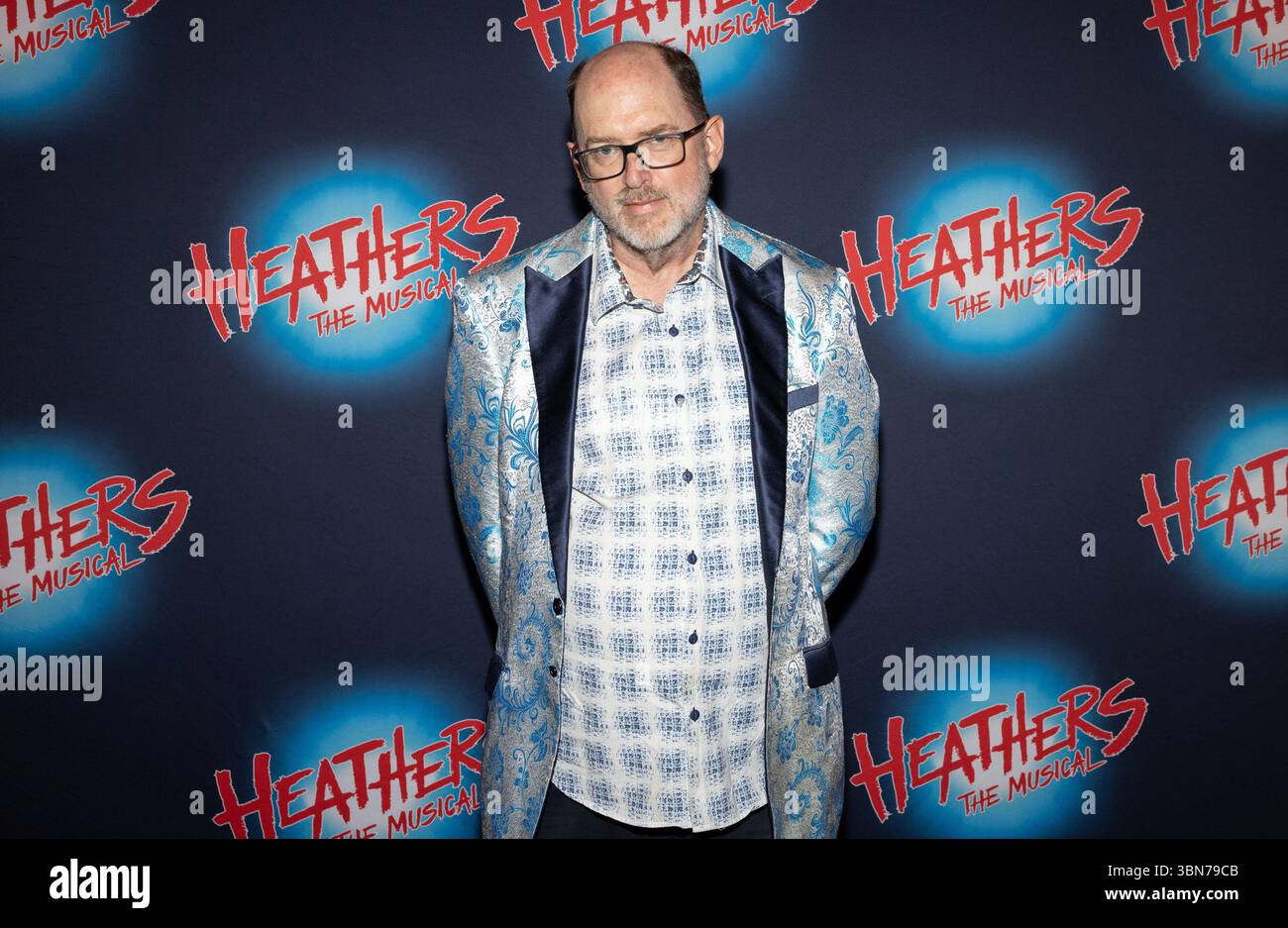 Daniel Waters attends the "Heathers The Musical" Off-Broadway special ...