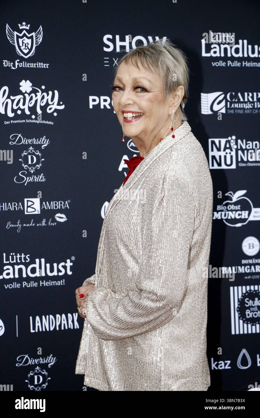 Barbara Schoene at the VIP opening of the new Deinhard Salon Am ...