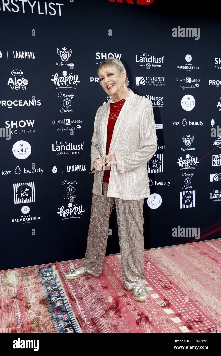 Barbara Schoene at the VIP opening of the new Deinhard Salon Am ...