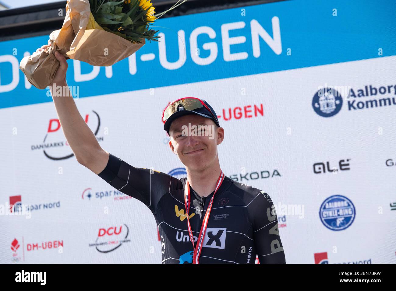 Bronze medalist Benjamin Kofoed Thestrup of Team Uno-X - Carl Ras ...
