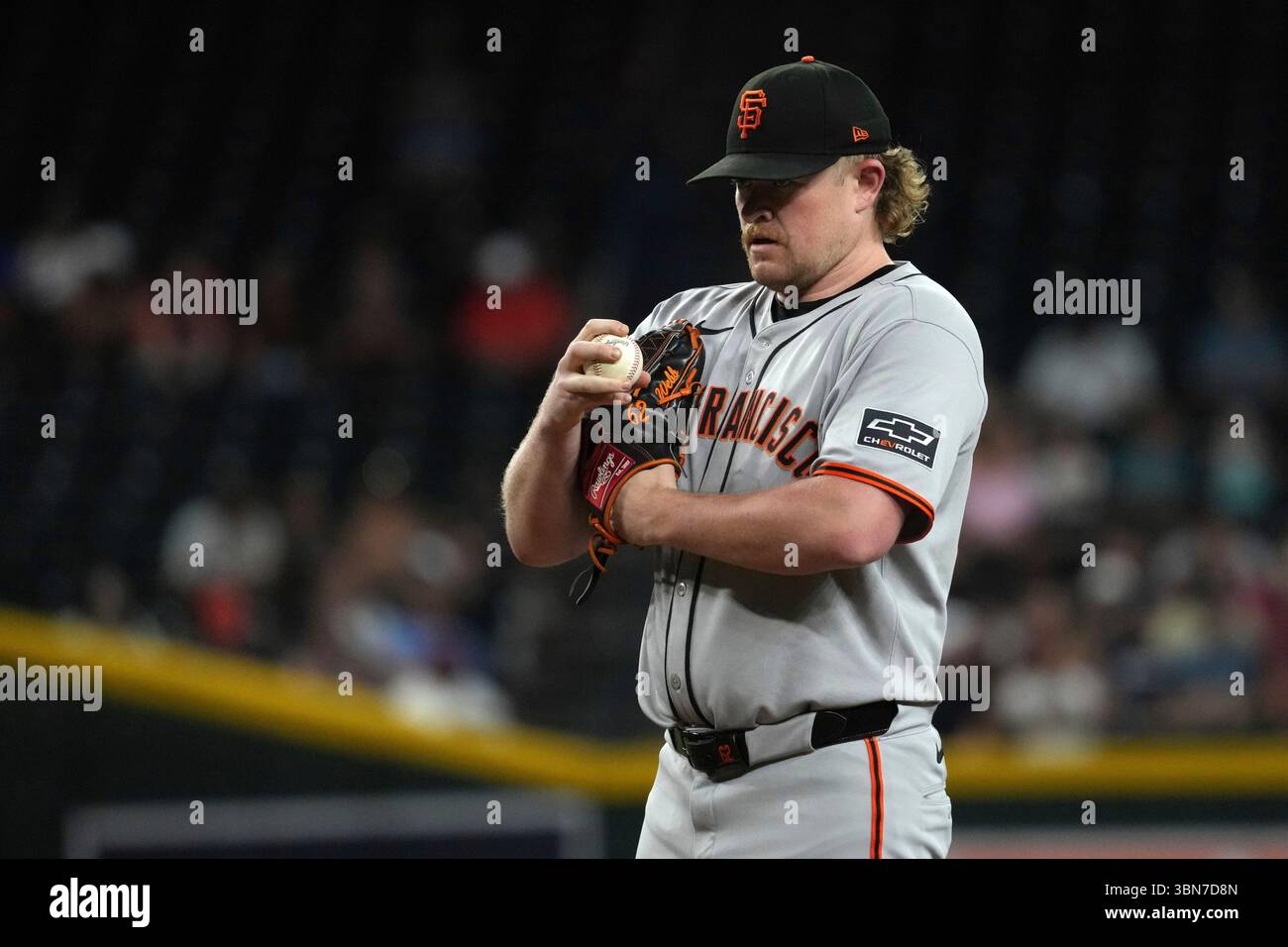 San Francisco Giants pitcher Logan Webb (62) against the Arizona ...